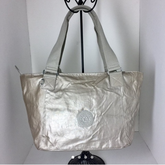 Kipling | Bags | Kipling Gray Large Shoulder Crossbody Tote Bag | Poshmark